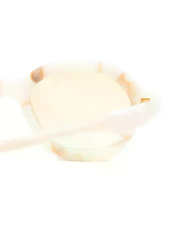 PALOCERAS Swirl-effect Geometric-frame Sunglasses