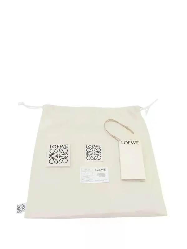 Loewe 2010-2026 Small Raffia Font Tote Satchel