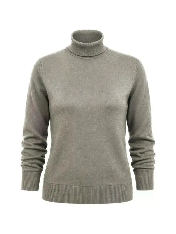 SSEINSE Ribbed-trim Roll-neck Sweater