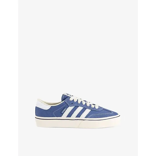 Adidas Samba St Canvas And Leather Trainers