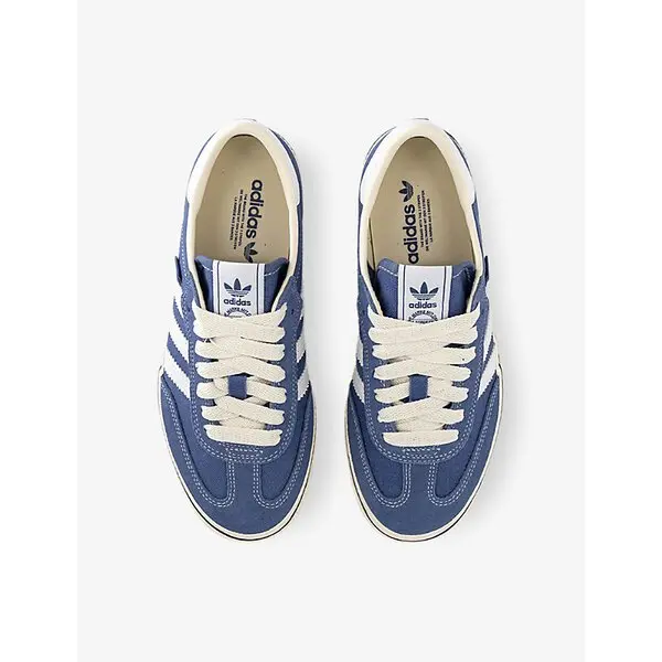 Adidas Samba St Canvas And Leather Trainers