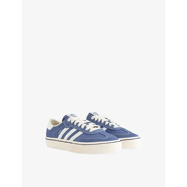 Adidas Samba St Canvas And Leather Trainers