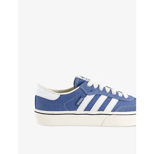 Adidas Samba St Canvas And Leather Trainers