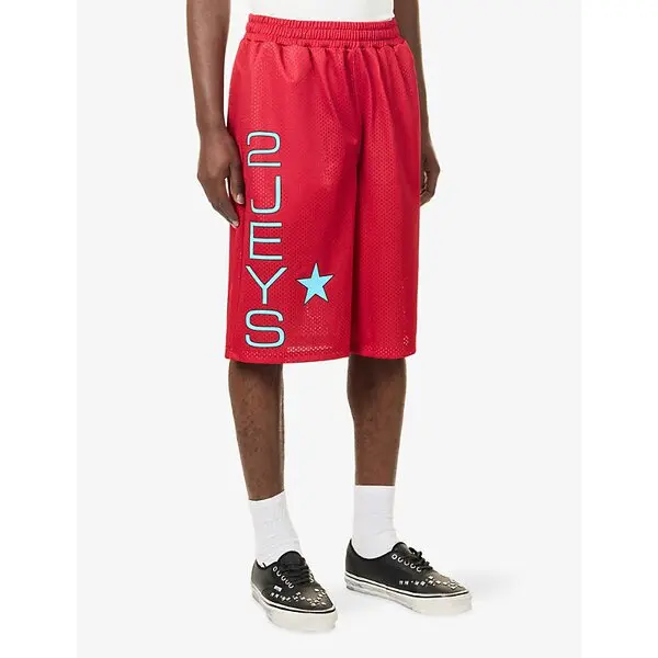 TWOJEYS All-star Mesh Shorts - Red
