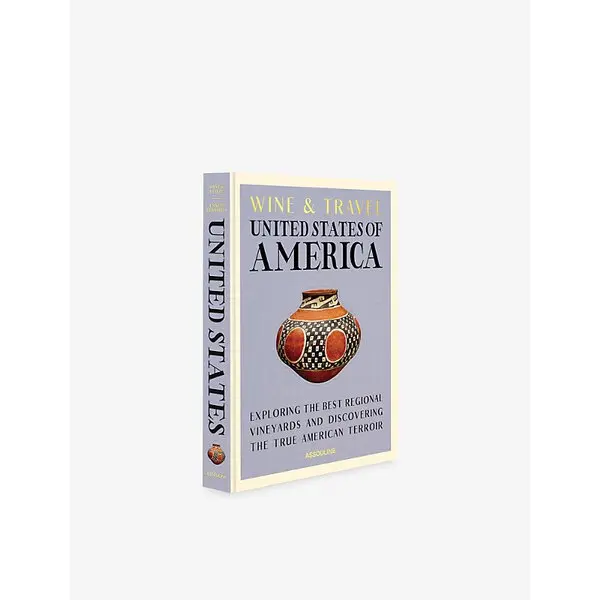 WH SMITH Assouline Wine & Travel: Usa Hardback Book