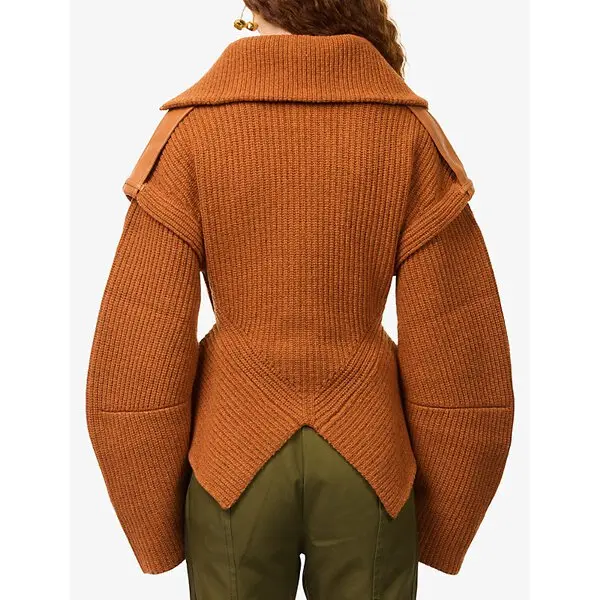 Zimmermann Valiant Utility Wool-blend Cardigan