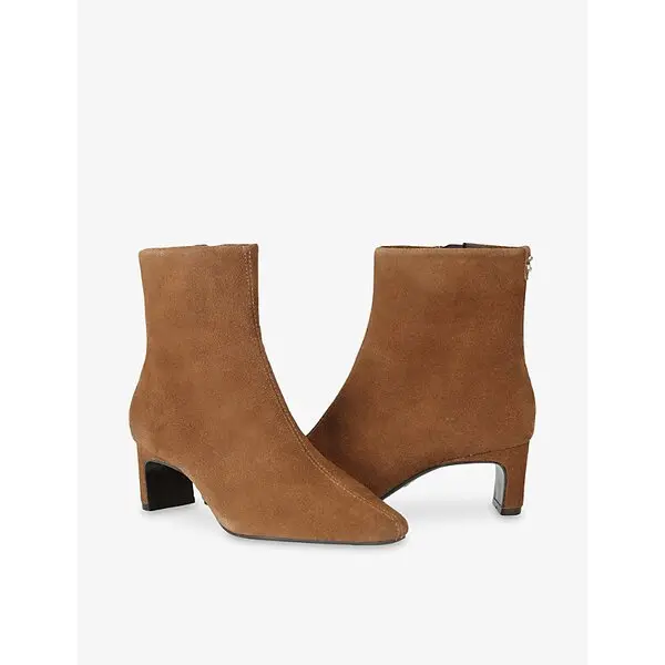 Carvela Bruna Suede Heeled Ankle Boots