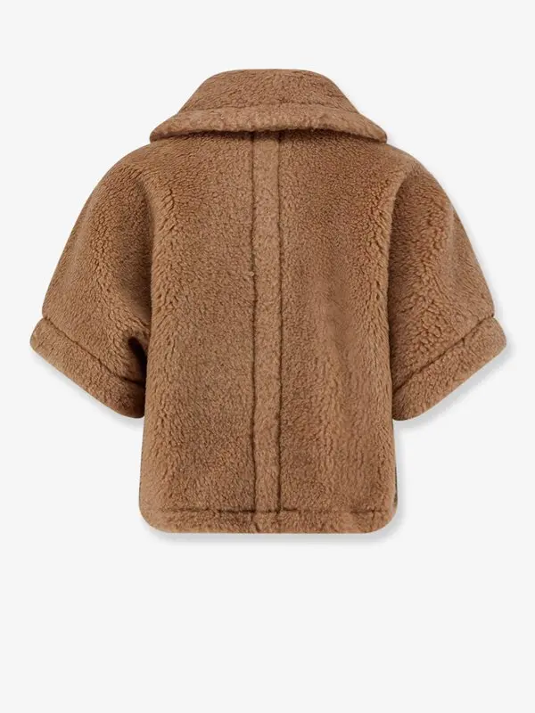 Max Mara Mxanewterzo2 Camel Hair And Silk Coat