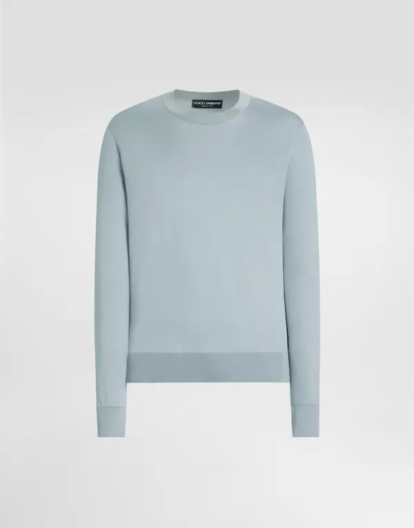 Dolce & Gabbana Silk Pullover Sweater - Multicolor