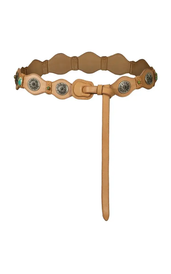 Johanna Ortiz Gaucho Honor Leather Belt - Tan