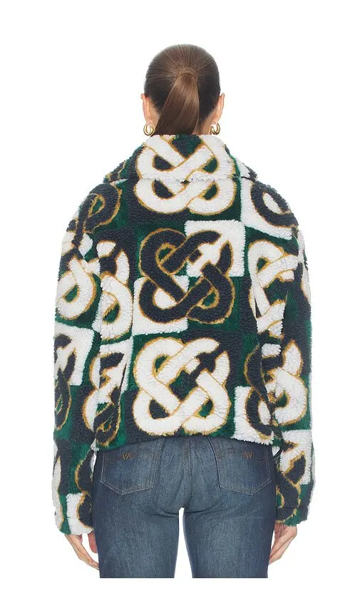 Casablanca Fleece Jacket In . Also