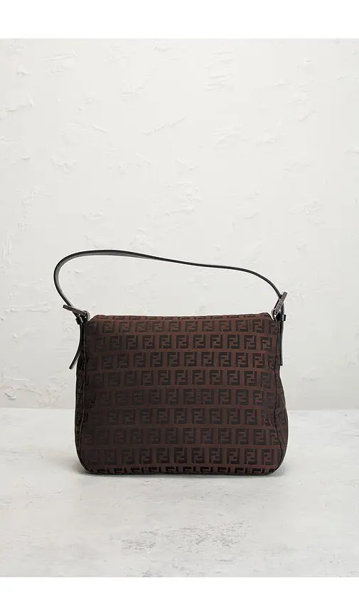 FWRD RENEW Fendi Zucchino Shoulder Bag