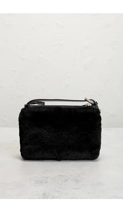 FWRD RENEW Fendi Fur Vanity Handbag