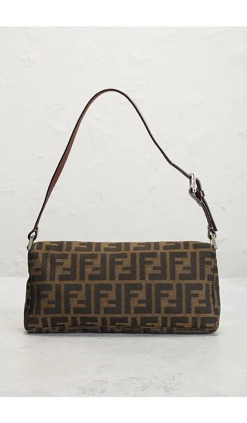 FWRD RENEW Fendi Zucca Shoulder Bag