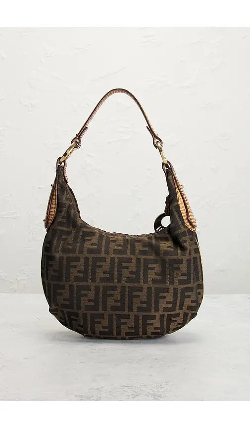 FWRD RENEW Fendi Zucca Chef Hobo Bag