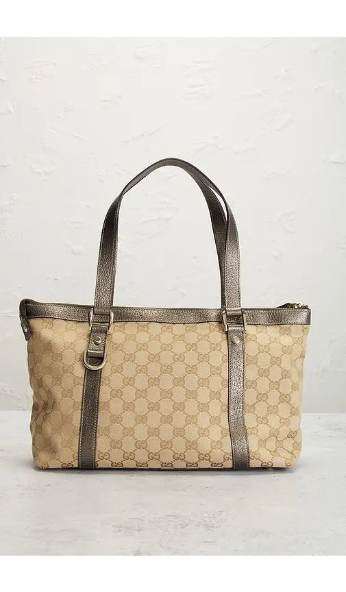 FWRD RENEW Gucci Abbey Tote Bag