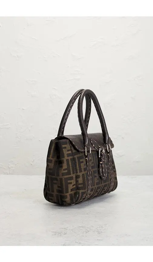 FWRD RENEW Fendi Zucca Linda Handbag