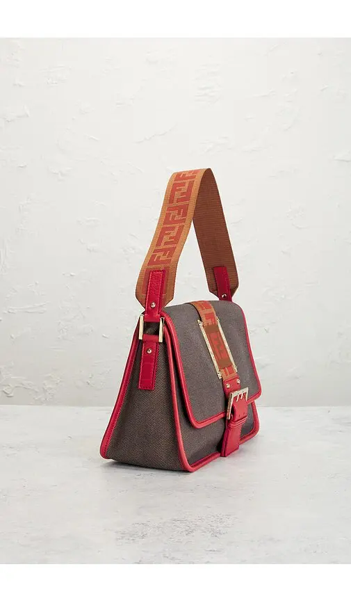 FWRD RENEW Fendi Borsa Tape Shoulder Bag