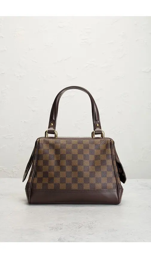 FWRD RENEW Louis Vuitton Damier Ebene Knightsbridge Handbag