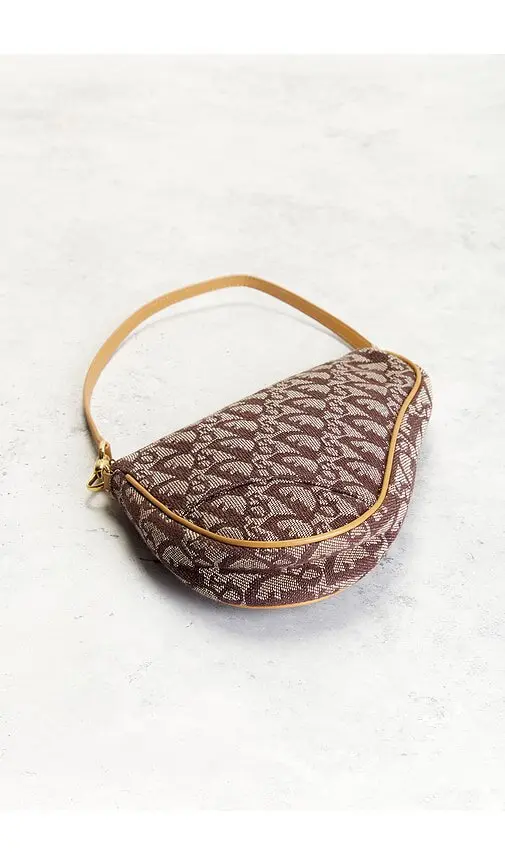 FWRD RENEW Dior Diorissimo Pochette Saddle Bag