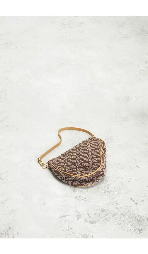 FWRD RENEW Dior Diorissimo Pochette Saddle Bag