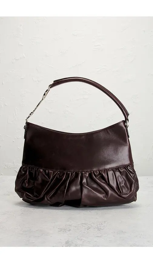 FWRD RENEW Dior Ballet Corset Shoulder Bag In Black