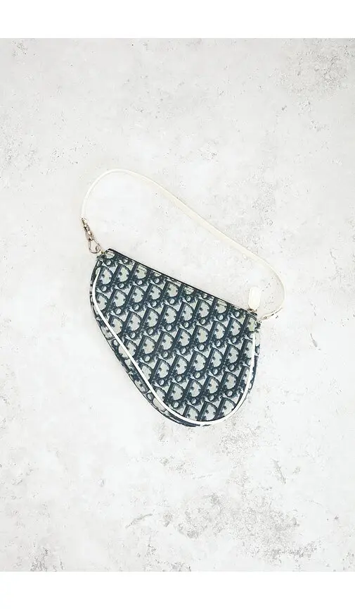 FWRD RENEW Dior Diorissimo Pochette Saddle Bag