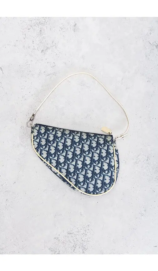 FWRD RENEW Dior Diorissimo Pochette Saddle Bag