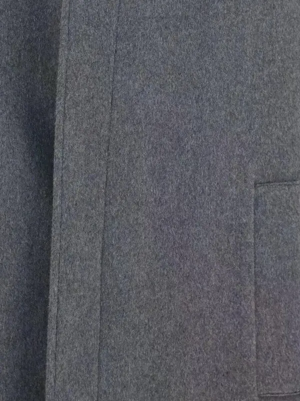 LARDINI Mélange-effect Hooded Coat