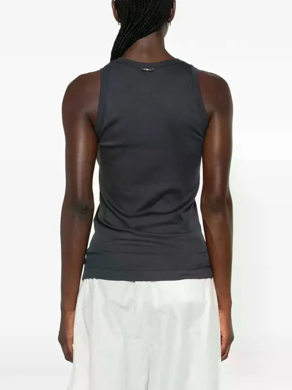 Brunello Cucinelli Ribbed-knit Tank Top