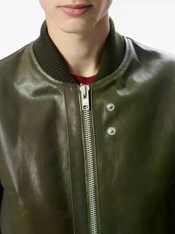 SUNFLOWER Flight Leather Jacket