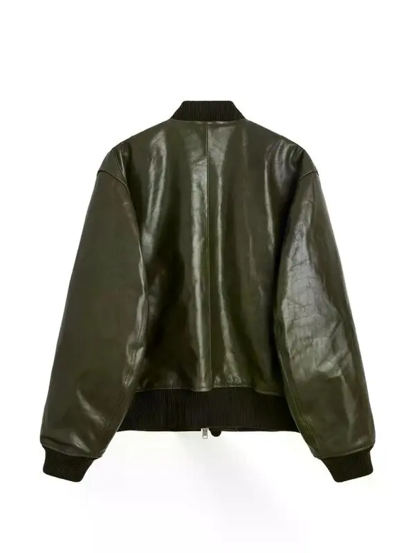 SUNFLOWER Flight Leather Jacket