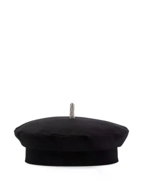 Ruslan Baginskiy Crystal-embellished Beret