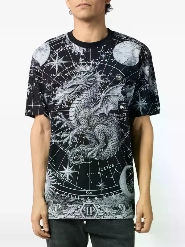 Philipp Plein Zodiac-print T-shirt