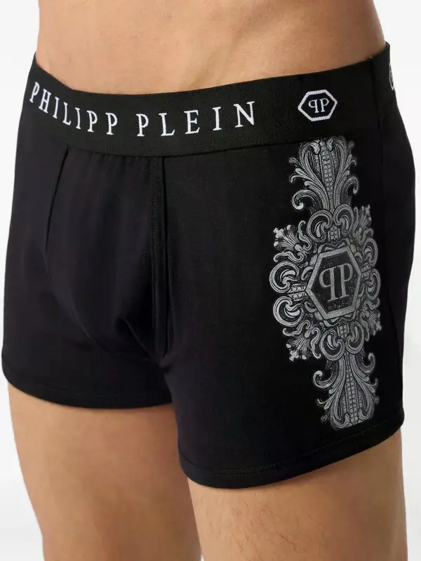 Philipp Plein Baroque Logo-waistband Boxers