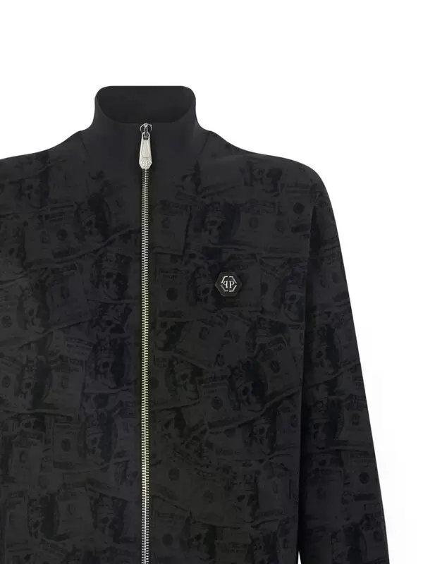 Philipp Plein Dollar-print Tracksuit Jacket