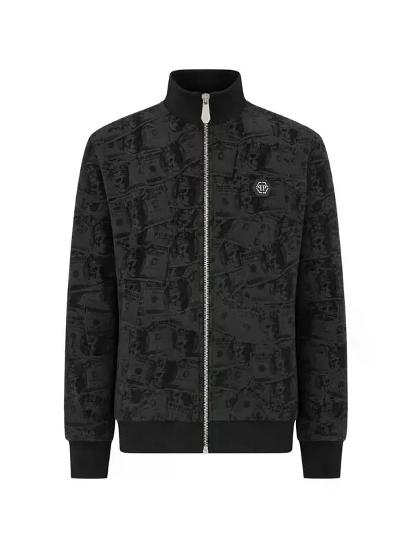 Philipp Plein Dollar-print Tracksuit Jacket