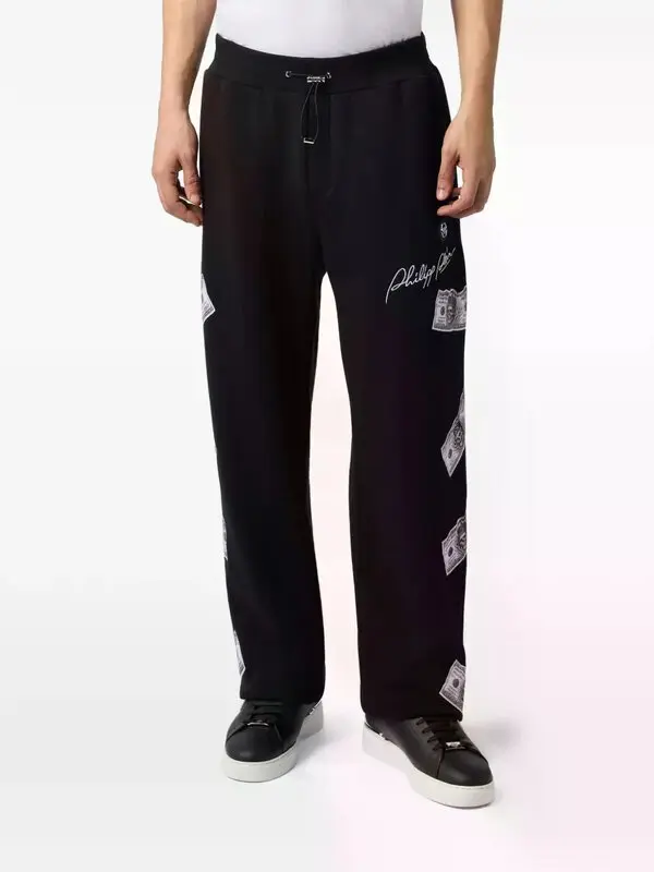 Philipp Plein Dollar-detail Track Pants