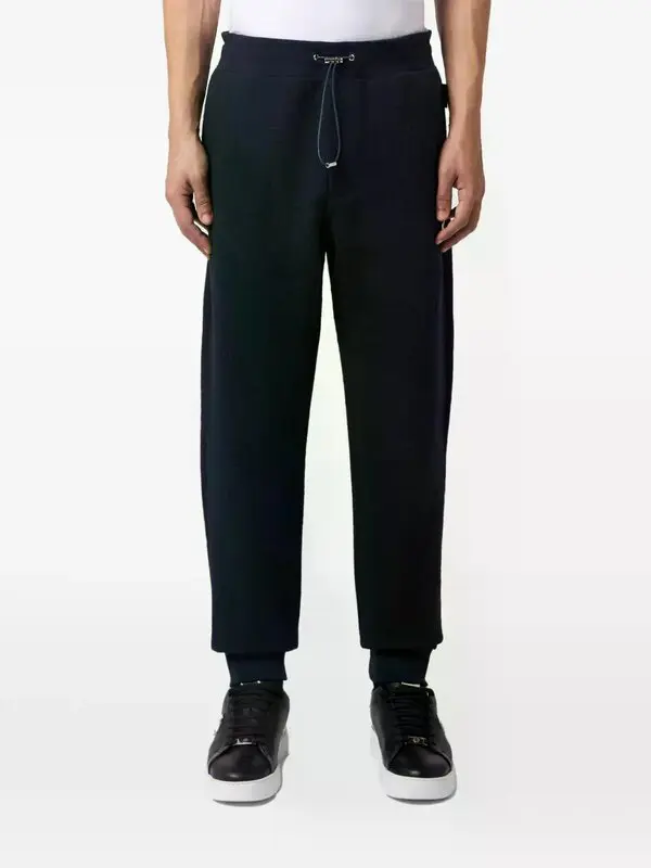 Philipp Plein Jacquard Monogram Track Pants - Midnight Navy