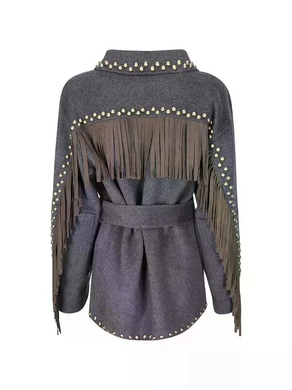 P.a.r.o.s.h Fringed Military Jacket