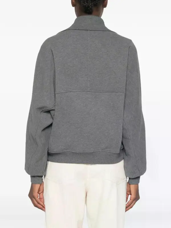 Brunello Cucinelli Logo-embroidered Zip-up Hoodie