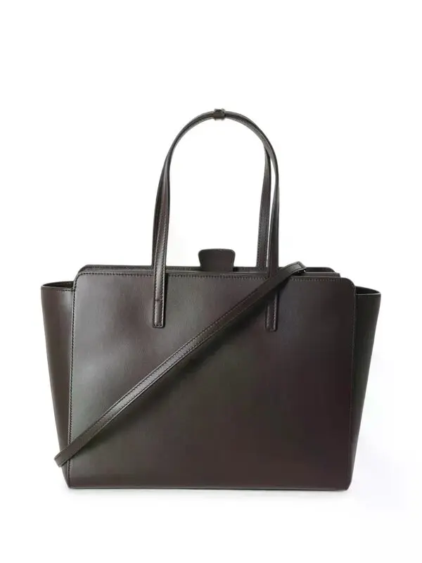 HIDESINS Logo-print Leather Tote Bag