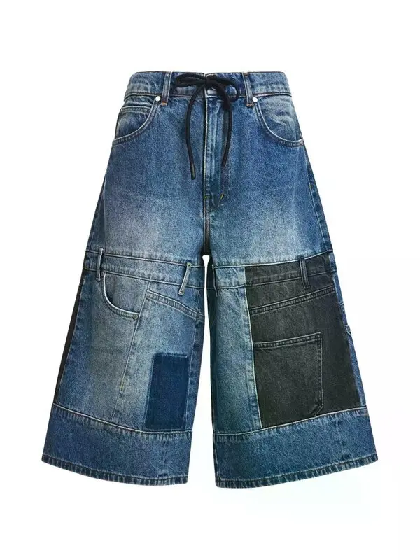 Essentiel Antwerp Patchwork Baggy Shorts
