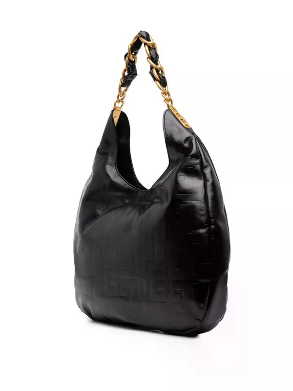 Balmain 2020-2026 Soft Calfskin 1945 Hobo Bag