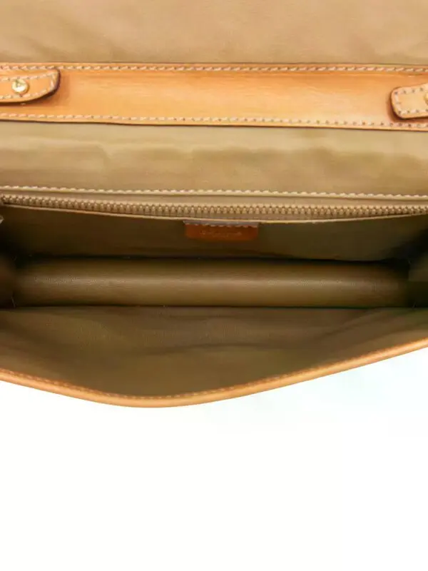Celine 2007 Macadam Coated Canvas Crossbody Bag