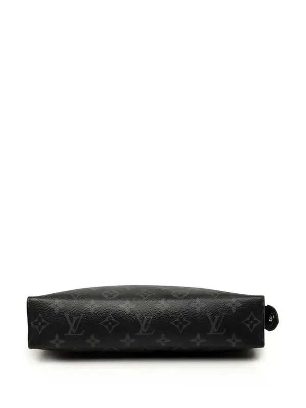 LOUIS VUITTON Monogram Eclipse Pochette Voyage Mm Clutch Bag
