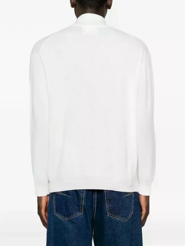 LISA YANG Quarter-zip Knitted Sweater