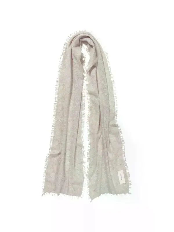 HIMALAYA CLOTHING Fringed Cashmere Scarf