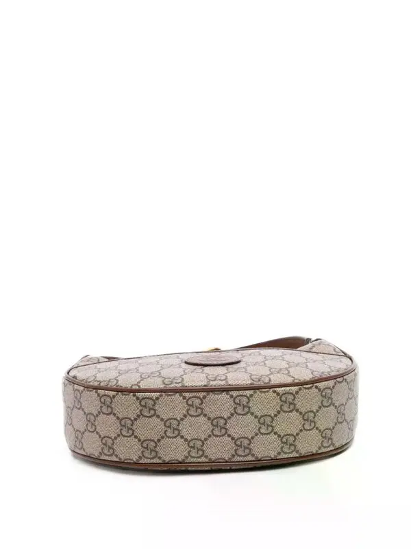 Gucci Gg Supreme Half Moon Bag Satchel