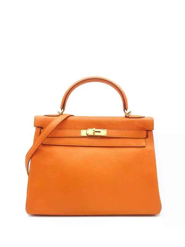 Hermès 2002 Togo Kelly Ii Retourne 32 Satchel
